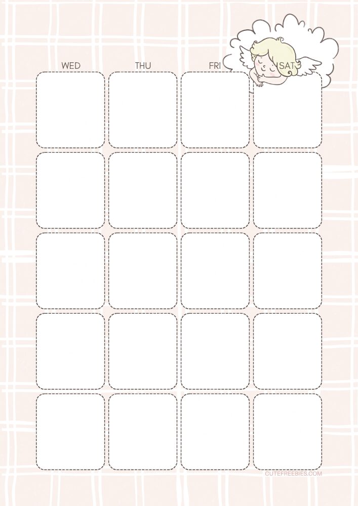 Free Printable Cute February Bullet Journal Template PDF - Cute ...