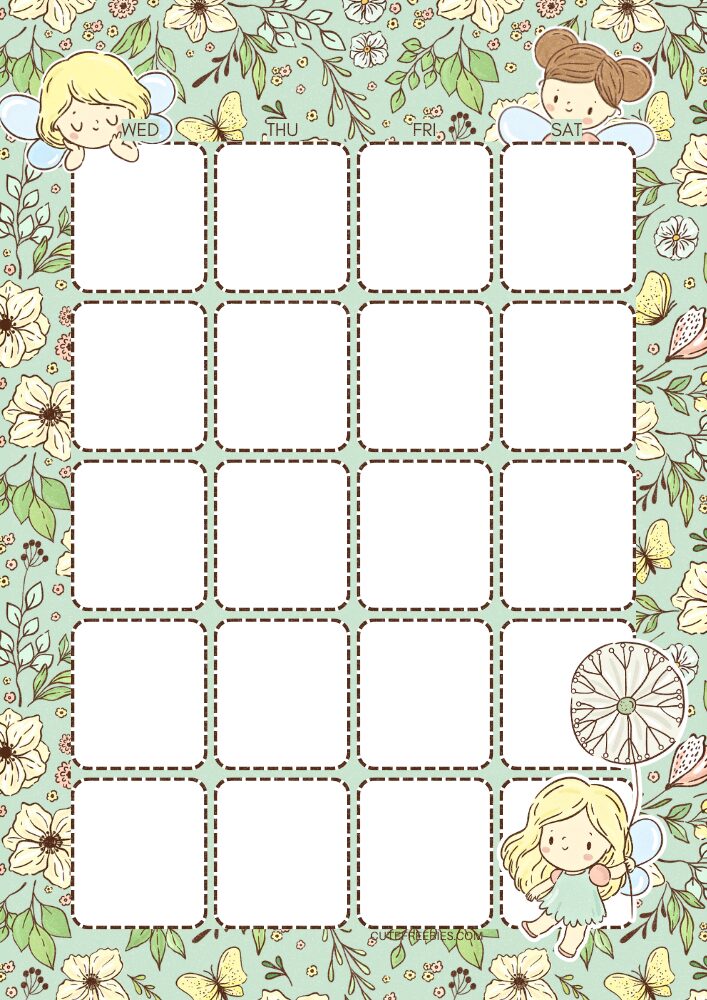 Free Printable Cute March Bullet Journal Template PDF - Cute Freebies ...