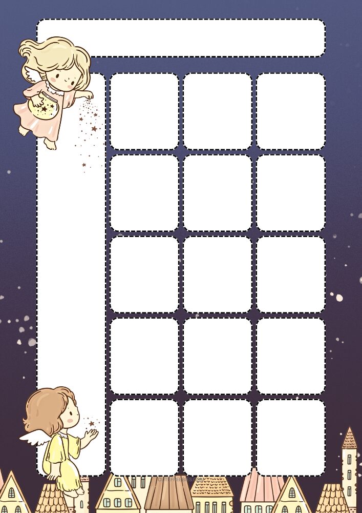 Free Printable October Bullet Journal Template PDF - Cute Freebies For You