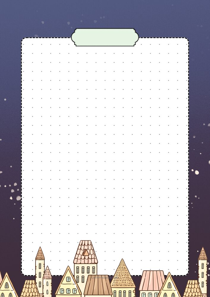 Free Printable October Bullet Journal Template PDF - Cute Freebies For You