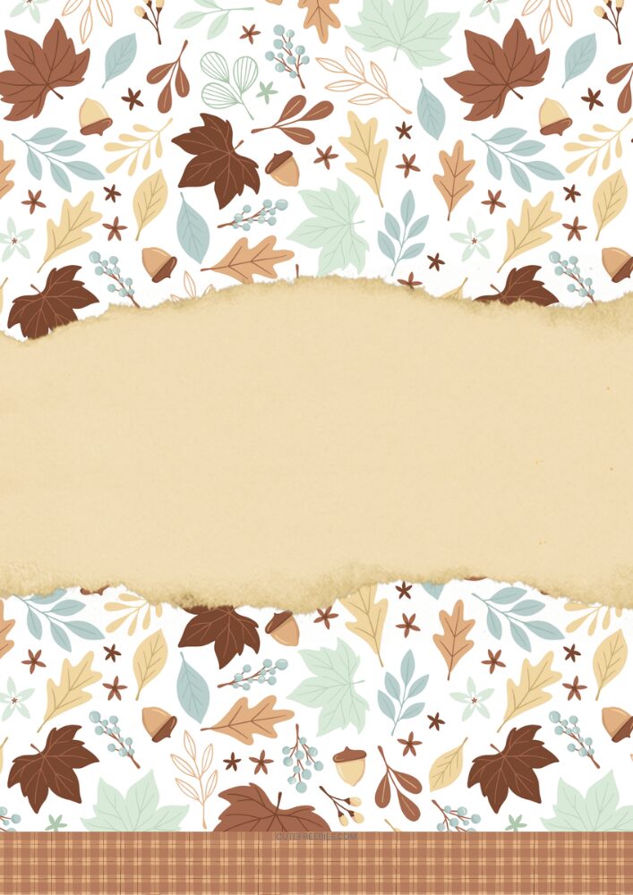 Free Printable November Bullet Journal Template PDF - Cute Freebies For You