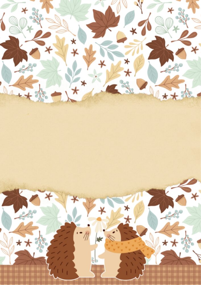 Free Printable November Bullet Journal Template PDF - Cute Freebies For You