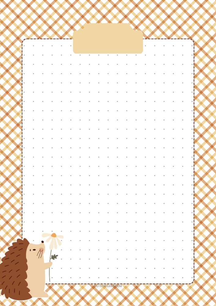 Free Printable November Bullet Journal Template PDF - Cute Freebies For You