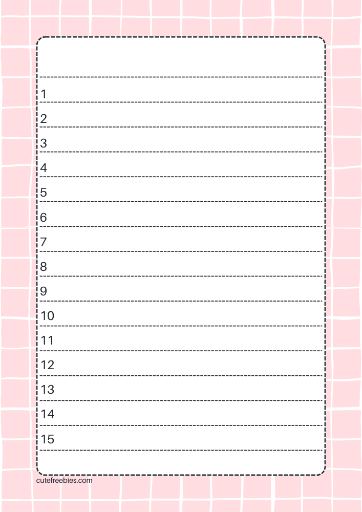 Floral Monthly Bullet Journal Templates – Free Printable - Cute ...